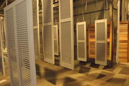 Finishing Your Shutters