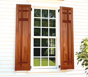The Arts & Crafts Elegance of Mission Shutters | Timberlane Blog