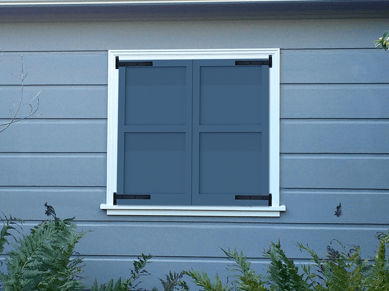 Do Shutters Belong on the Back of a House? | Timberlane Blog