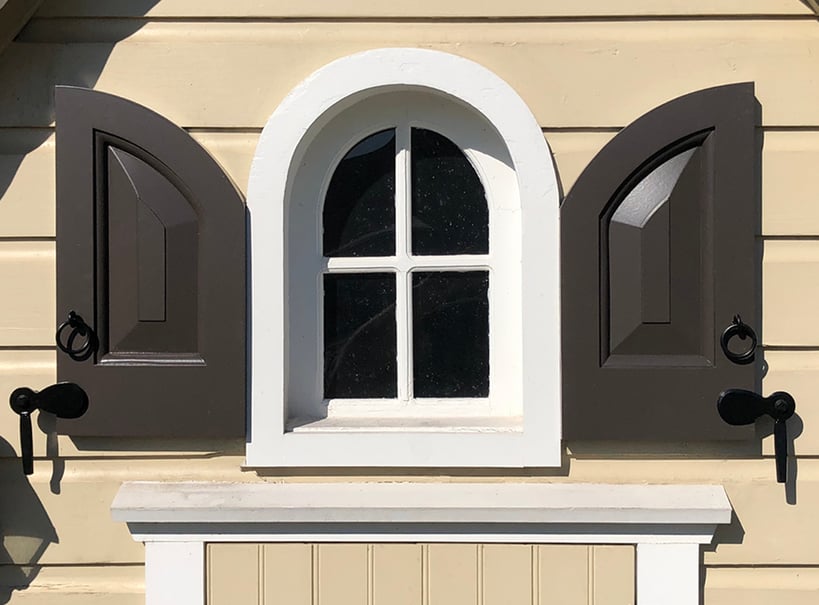 Arch Support: Shutters for Radius Windows | Timberlane Blog